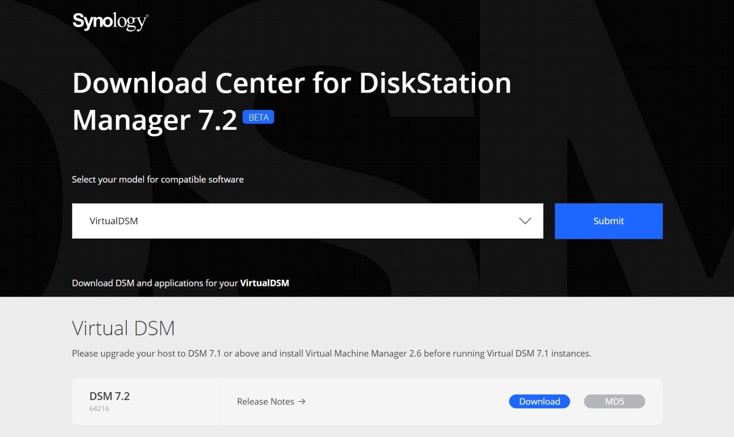 Synology DSM 7.2ベータ版レビュー | masao-Tec-blog